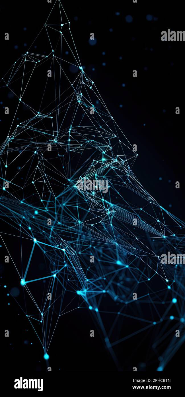 Big data background. Abstract digital network connection background ...