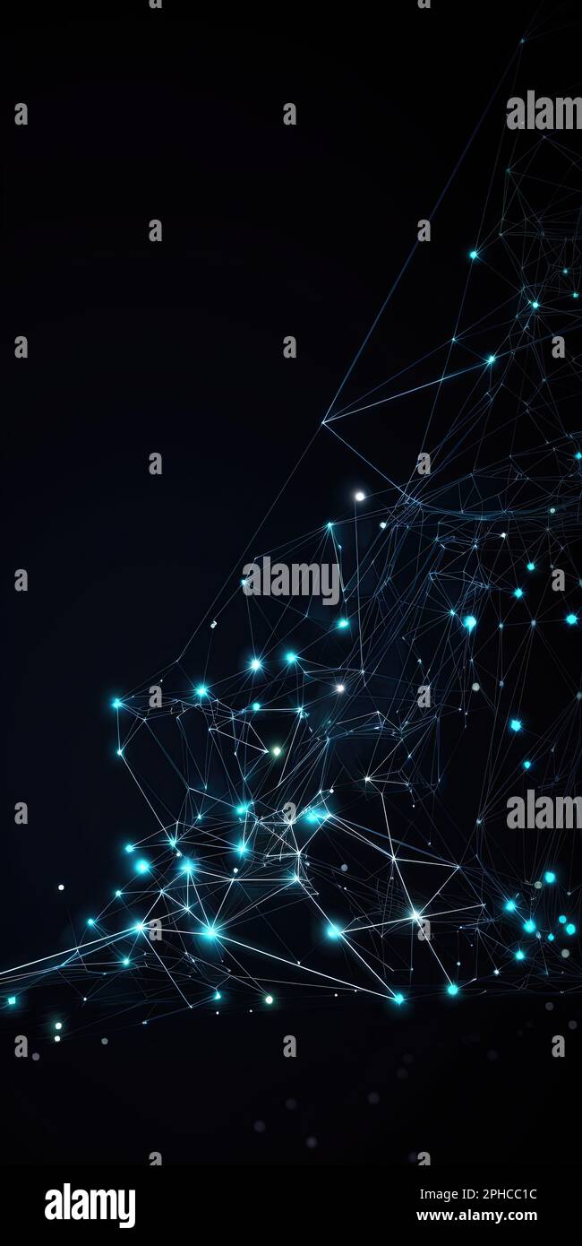 Big data background. Abstract digital network connection background ...