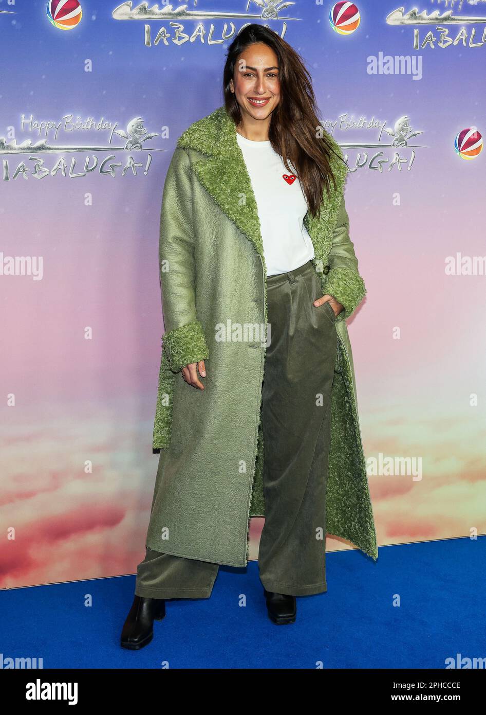 Berlin, Germany. 27th Mar, 2023. Melissa Khalaj, host, arrives at the ...