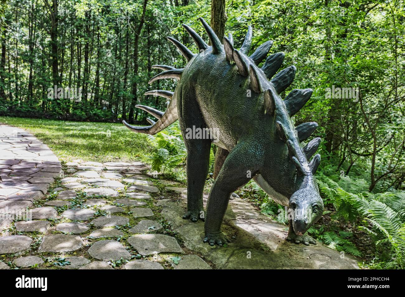 Prehistoric World in Eastern Ontario, Canada, is a multi-acre outdoor ...