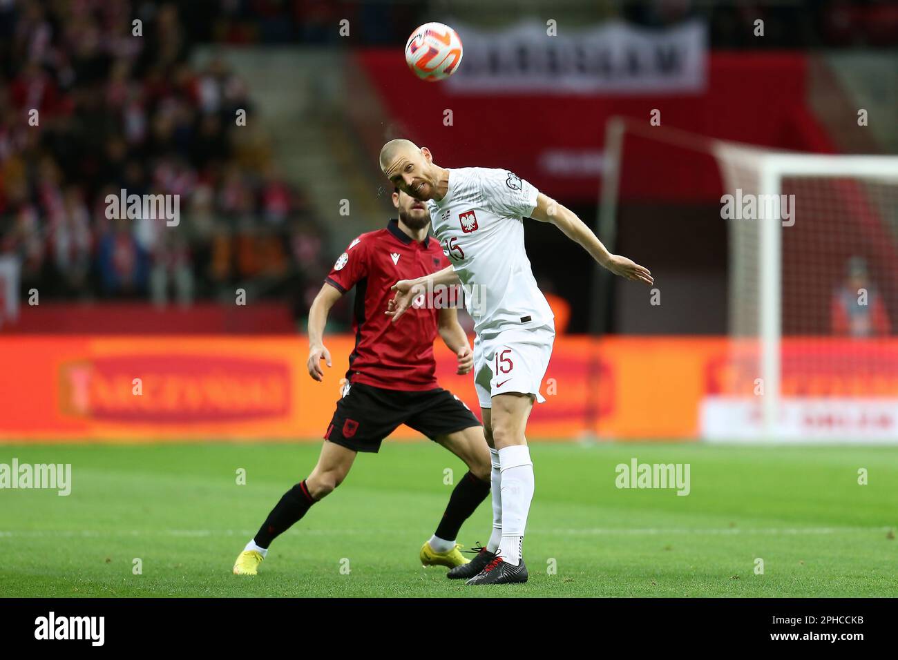 Bartosz Salamon of Poland during the UEFA Euro 2024, European ...