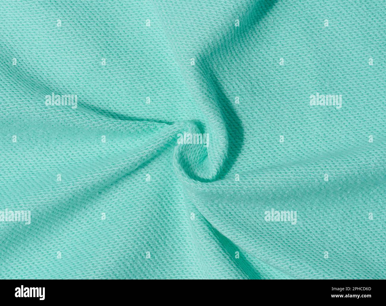 Cotton mint-colored fabric texture for making clothes Stock Photo - Alamy