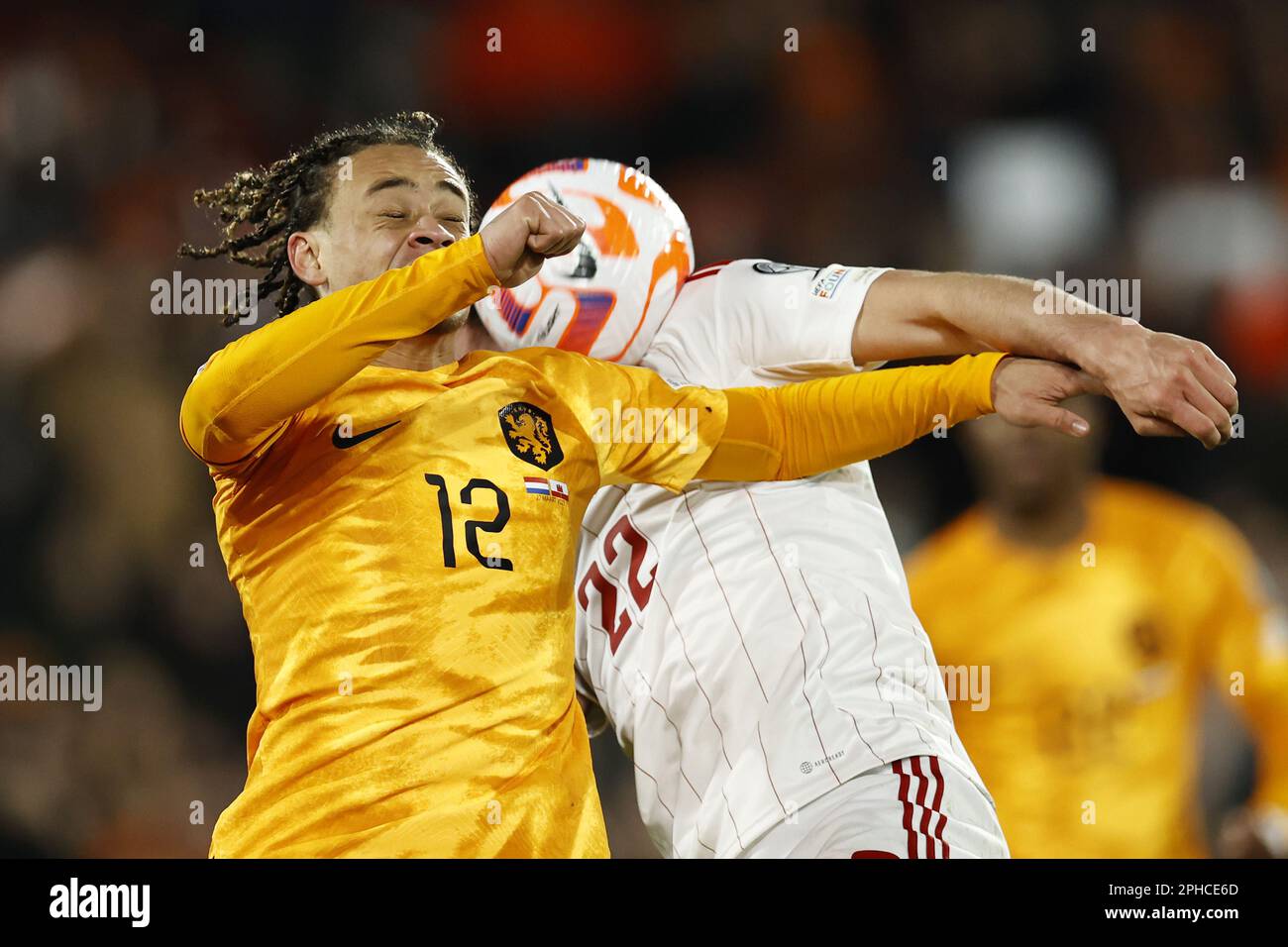 Rotterdam, Netherlands. 27th Mar, 2023. ROTTERDAM - (lr) Xavi Simons of ...