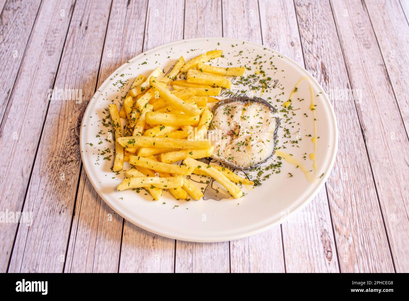Fried fish and chips have appeared separately in different dishes for ...