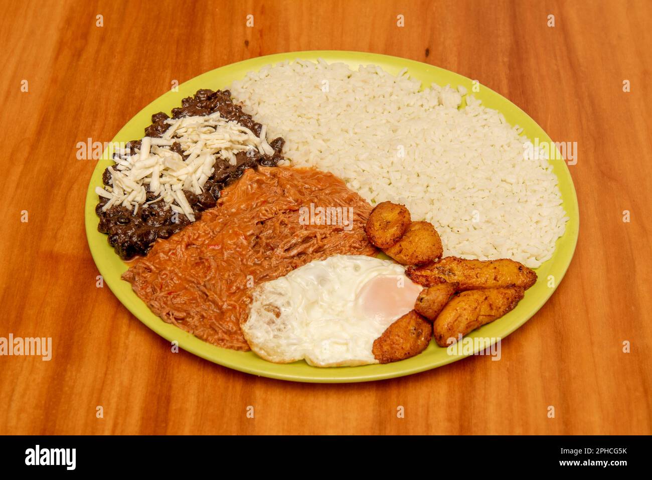 The pabellón criollo is a traditional Venezuelan dish recognized as the ...