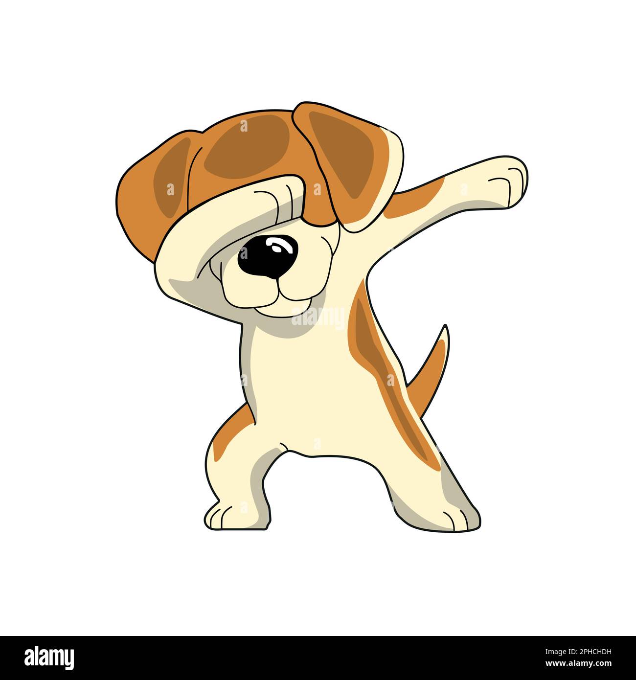 cute funny dog vector design Stock Vector Image & Art - Alamy