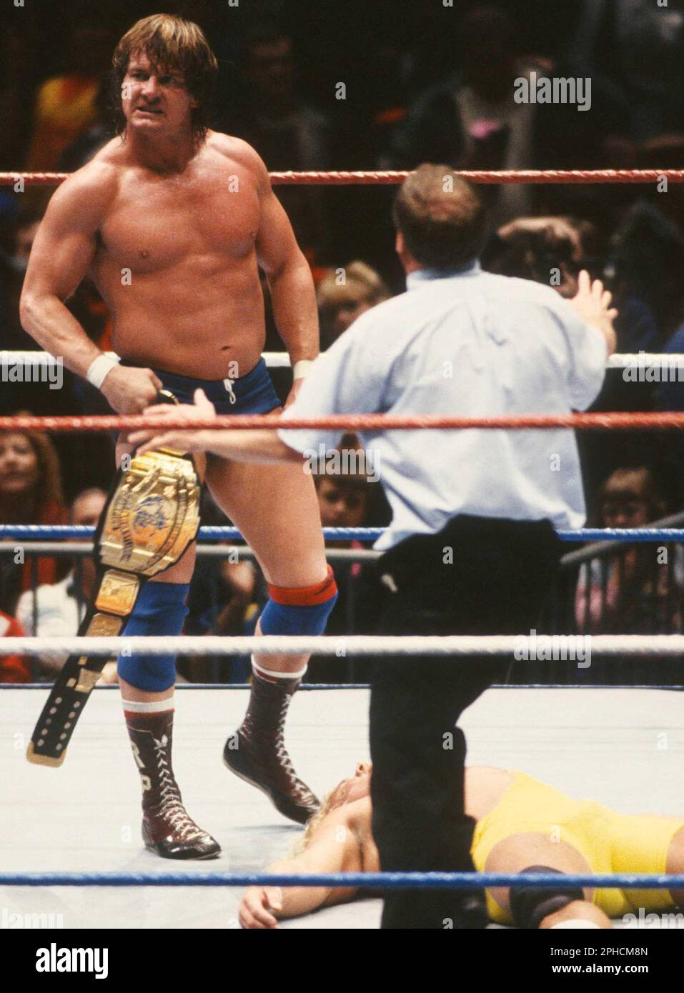 1990 Roddy Piper Mr Perfect Photo by John Barrett/PHOTOlink Stock Photo ...