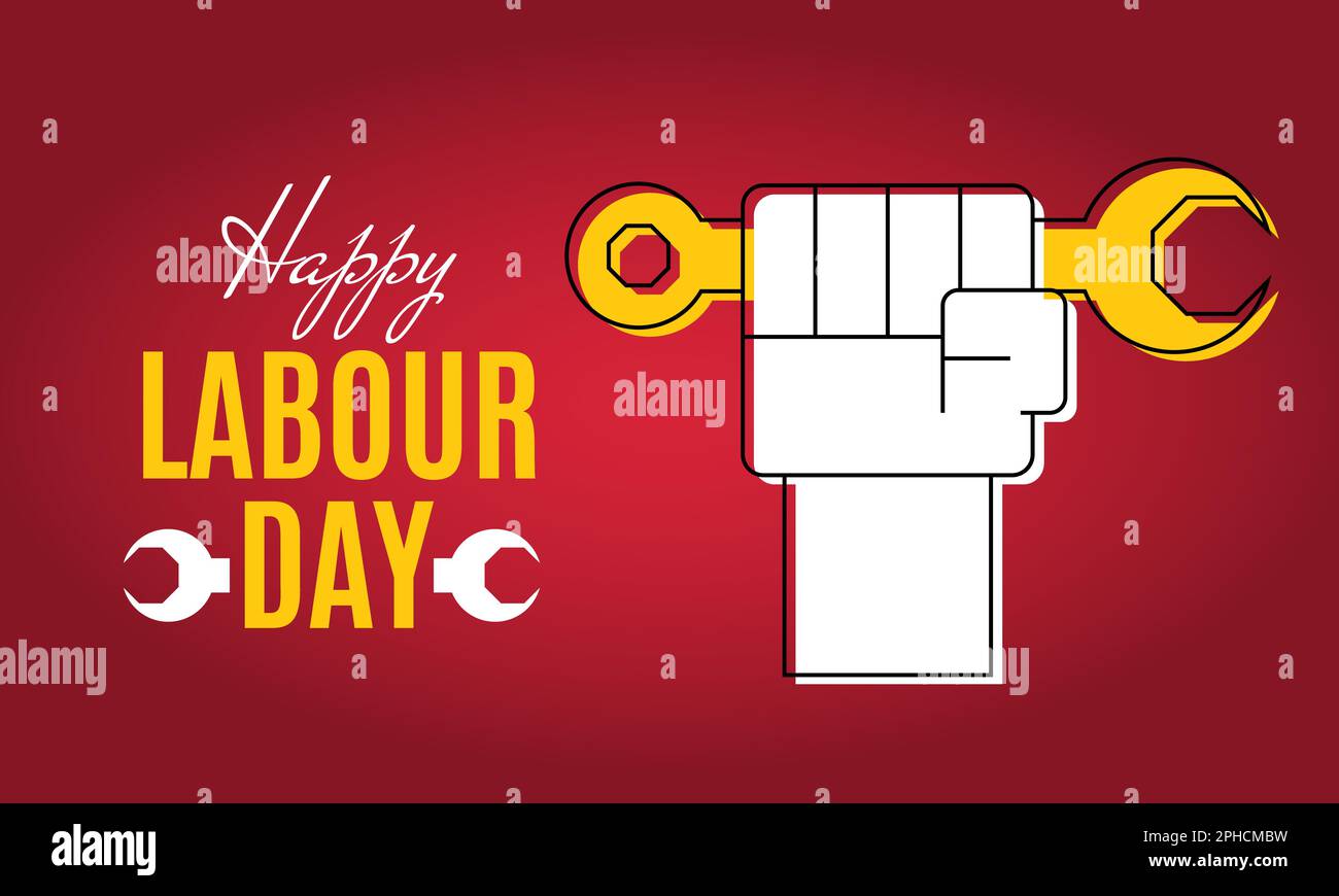 International Labour Day Poster. 1st May Worker s Day. Vector Stock Vector Image & Art - Alamy