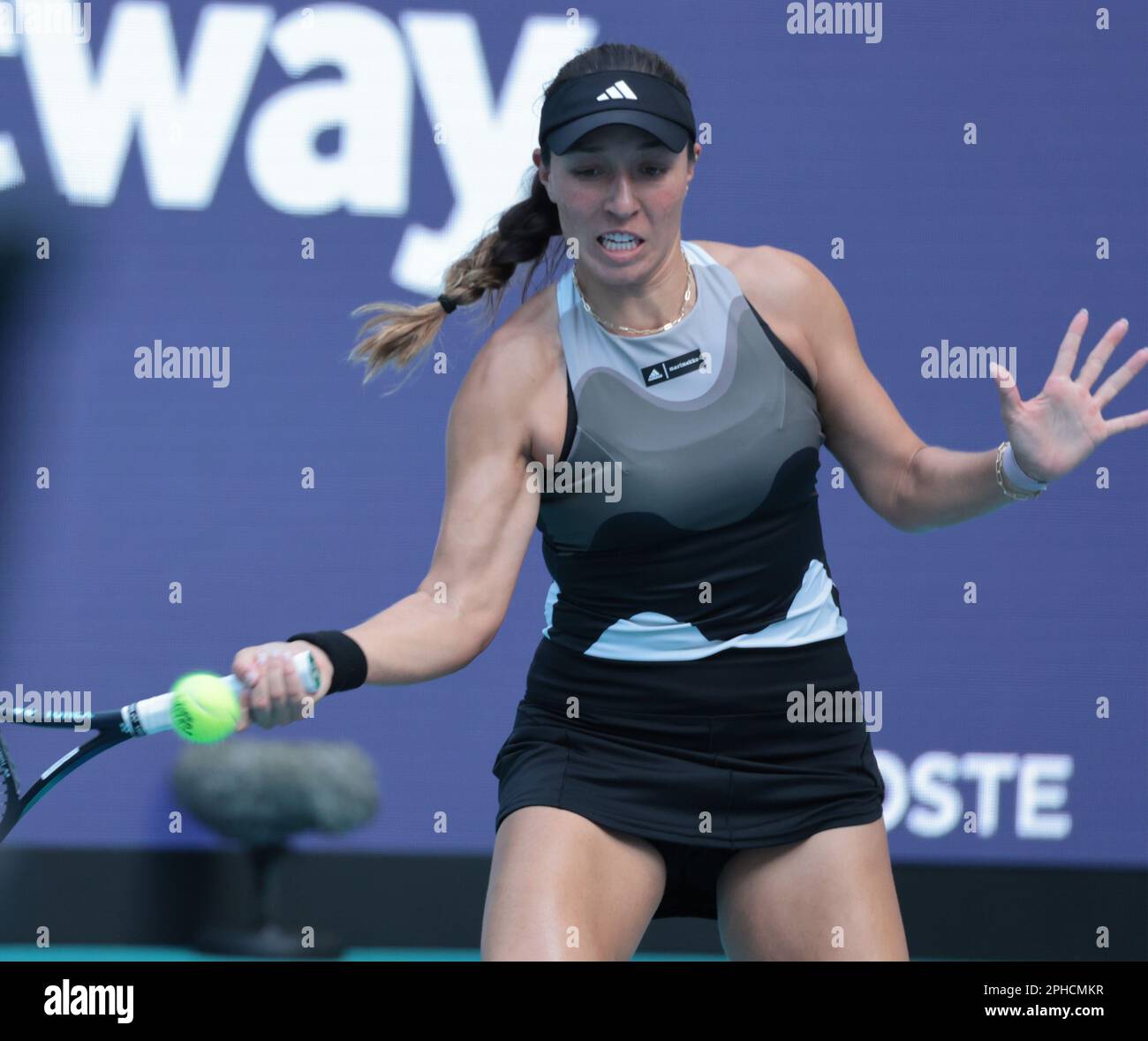 Miami Gardens, United States. 27th Mar, 2023. Jessica Pegula from the ...