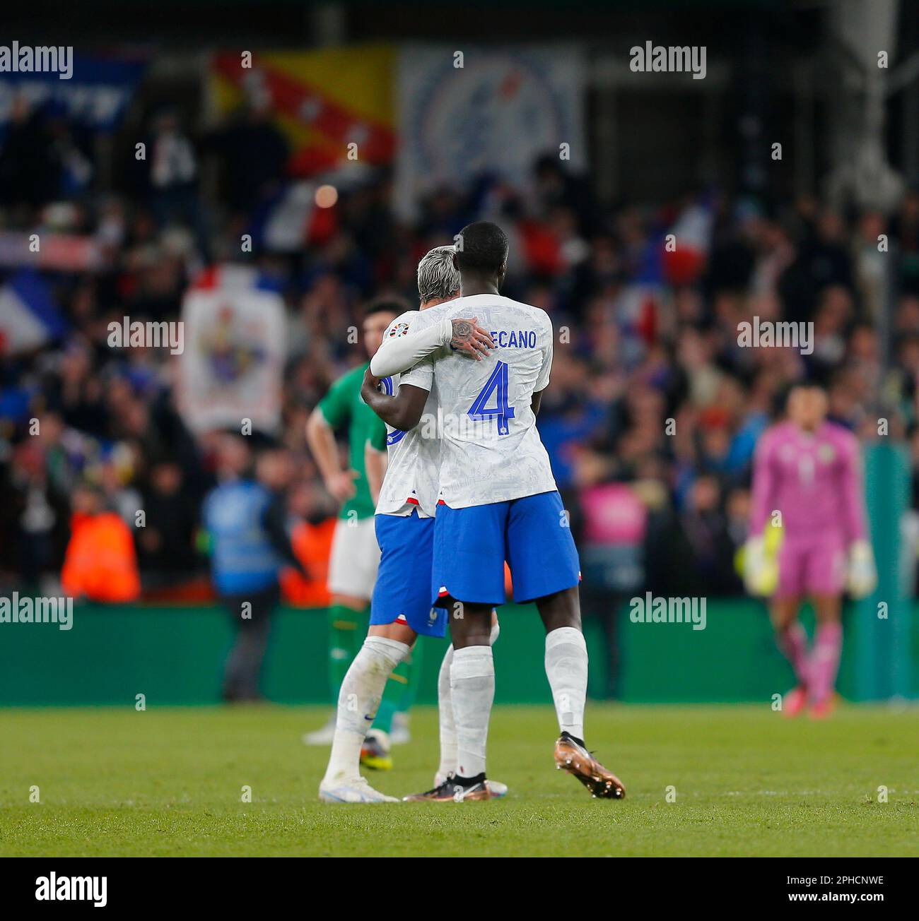 Dublin, Ireland. 27th March 2023; Aviva Stadium, Dublin, Ireland: Euro ...