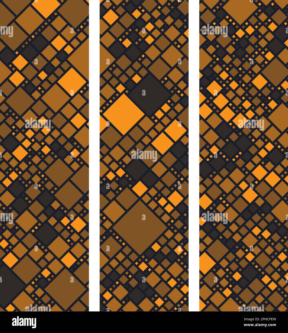 Blockchain portrait banner ad. Web3 and cryptocurrency background Stock ...