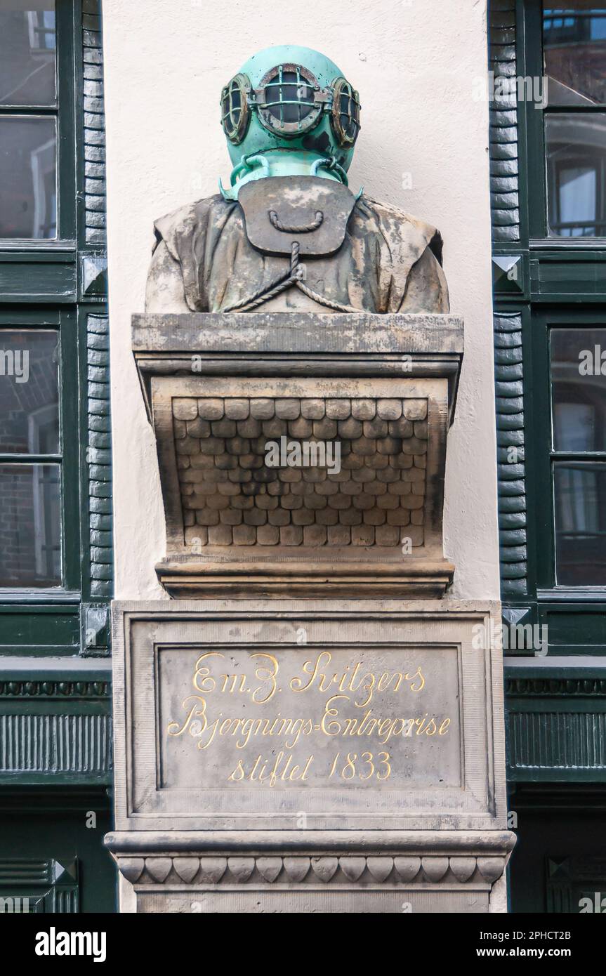 Copenhagen, Denmark - September 13, 2010: Em. Z. Svitzers Bjergnings ...