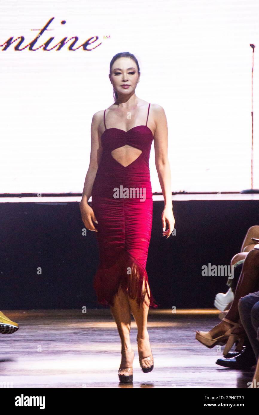 LUMIERE RUNWAY FASHION SHOW L.A Fashion Week 2023 3-25-23 Stock Photo ...