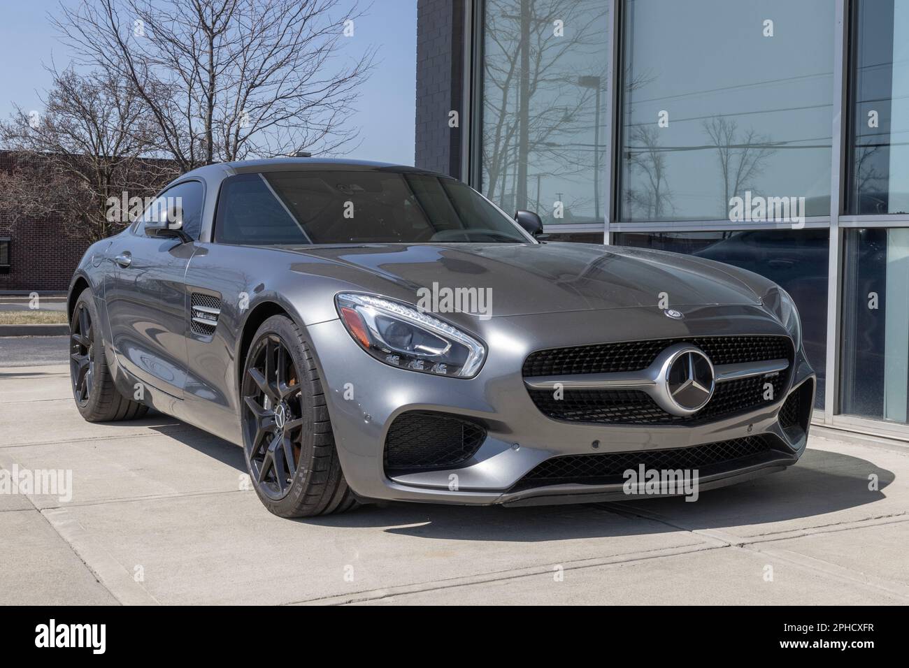 Fishers - Circa March 2023: Mercedes Benz AMG GT display. Mercedes ...