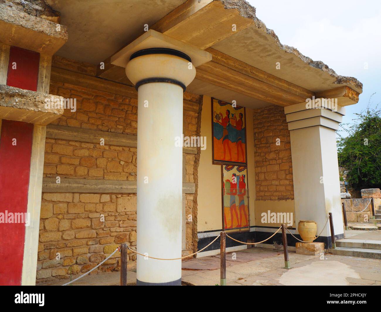 Ancient Ruins of the Palace of Knossos, Mediterranean Sea, Travel ...