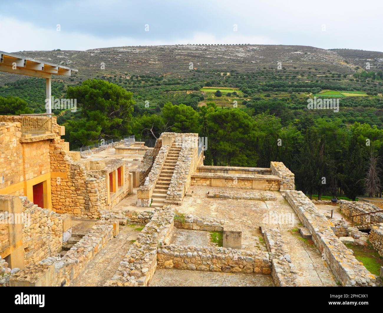 Ancient Ruins of the Palace of Knossos, Mediterranean Sea, Travel ...