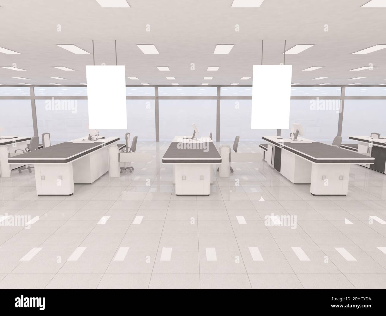 Supermarket Counter Design