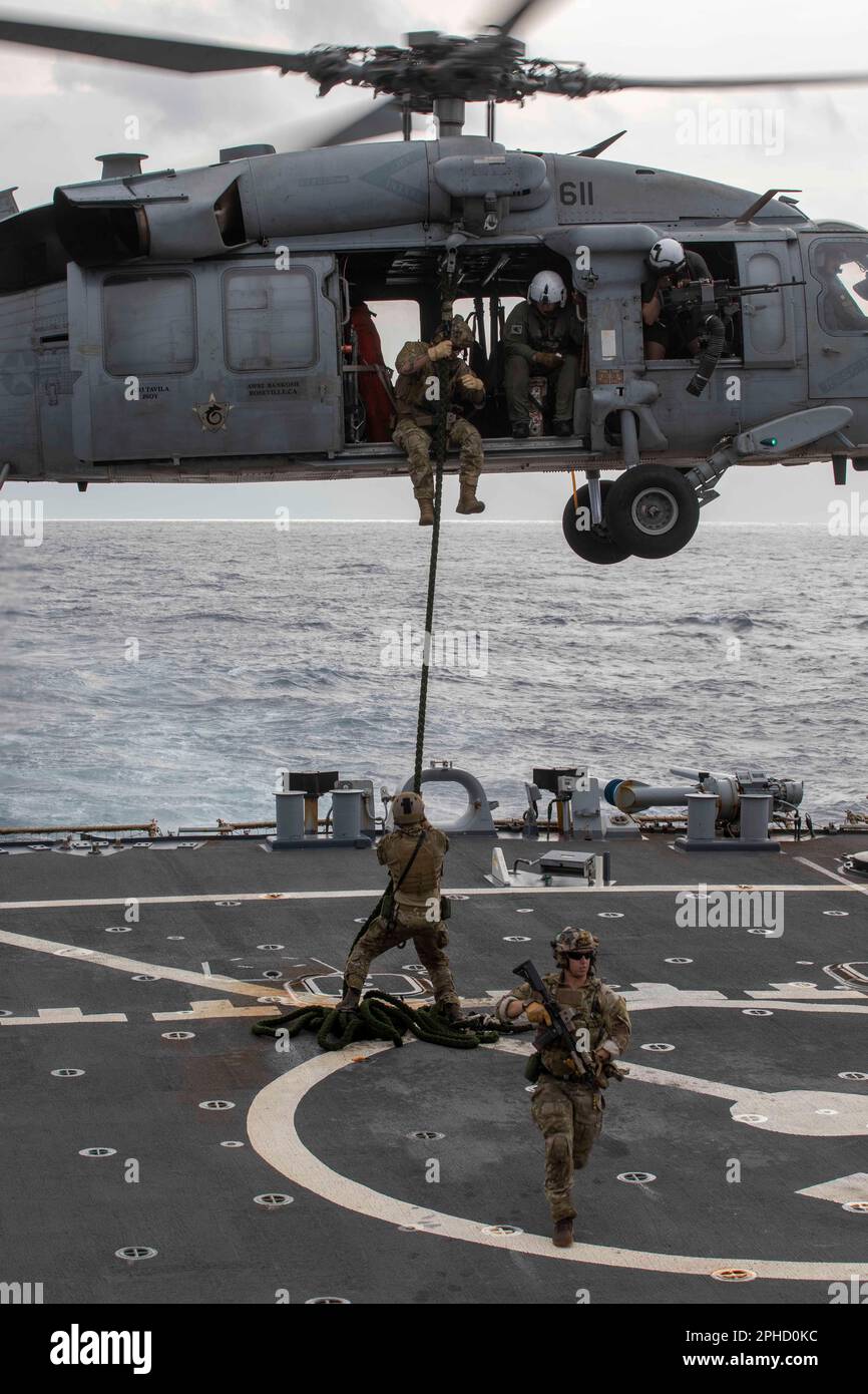 230325-N-SN516-1186 PHILIPPINE SEA (March 25, 2023) U.S. Navy Sailors ...