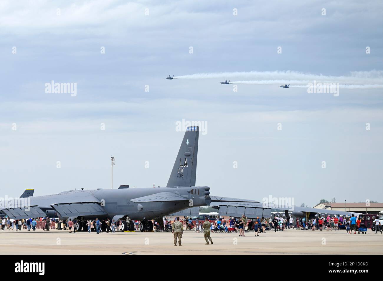 The U.S. Navy Blue Angels perform at the 2023 Defenders of Liberty ...