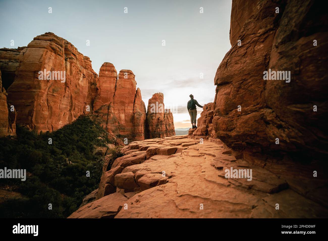 Cathedral rock az sunset hi-res stock photography and images - Alamy