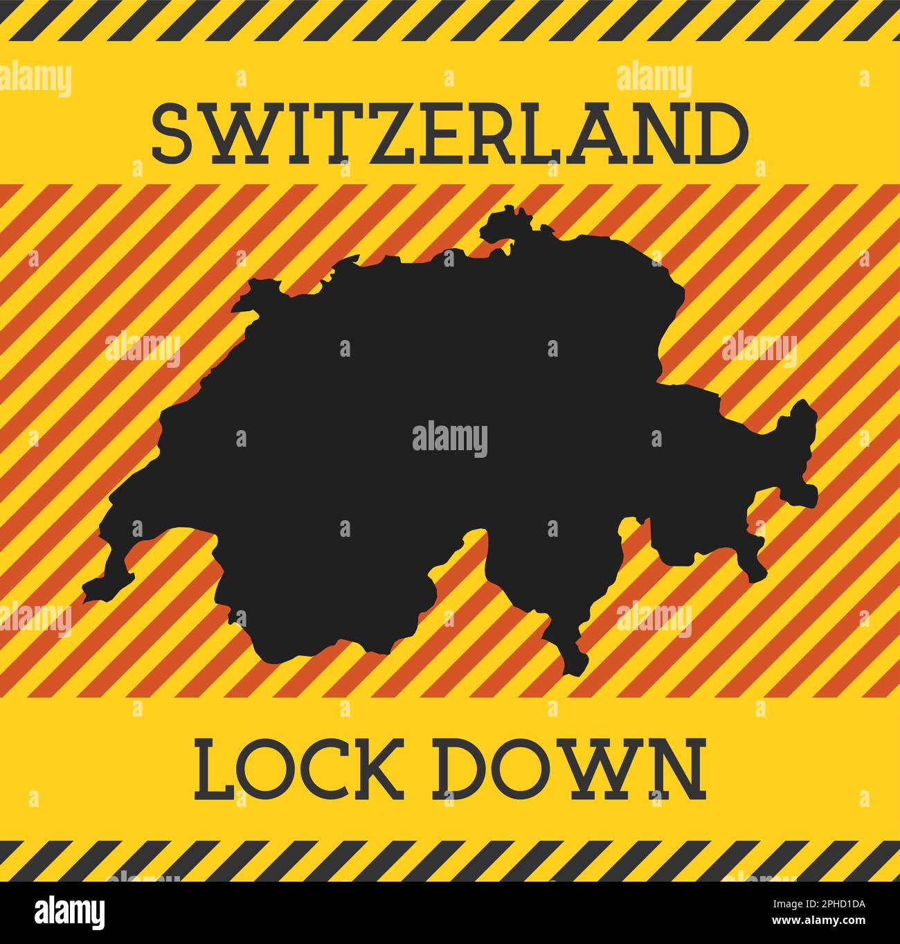 Switzerland pandemic Stock Vector Images - Alamy