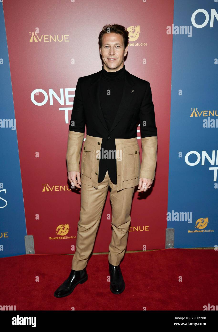 Luke Bracey attends the premiere of "One True Loves" at The Whitby ...