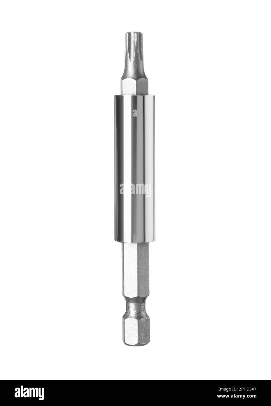 One drill bit isolated on white. Carpenter's tool Stock Photo - Alamy