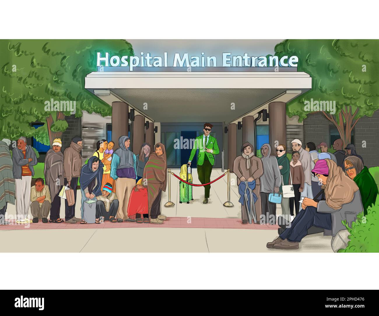 The 21st Century Role Model is blind to the world. He only cares about ...