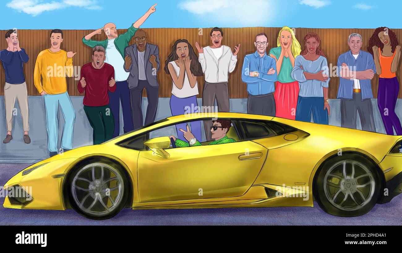 The 21st Century Role Model is blind to the world. He only cares about ...