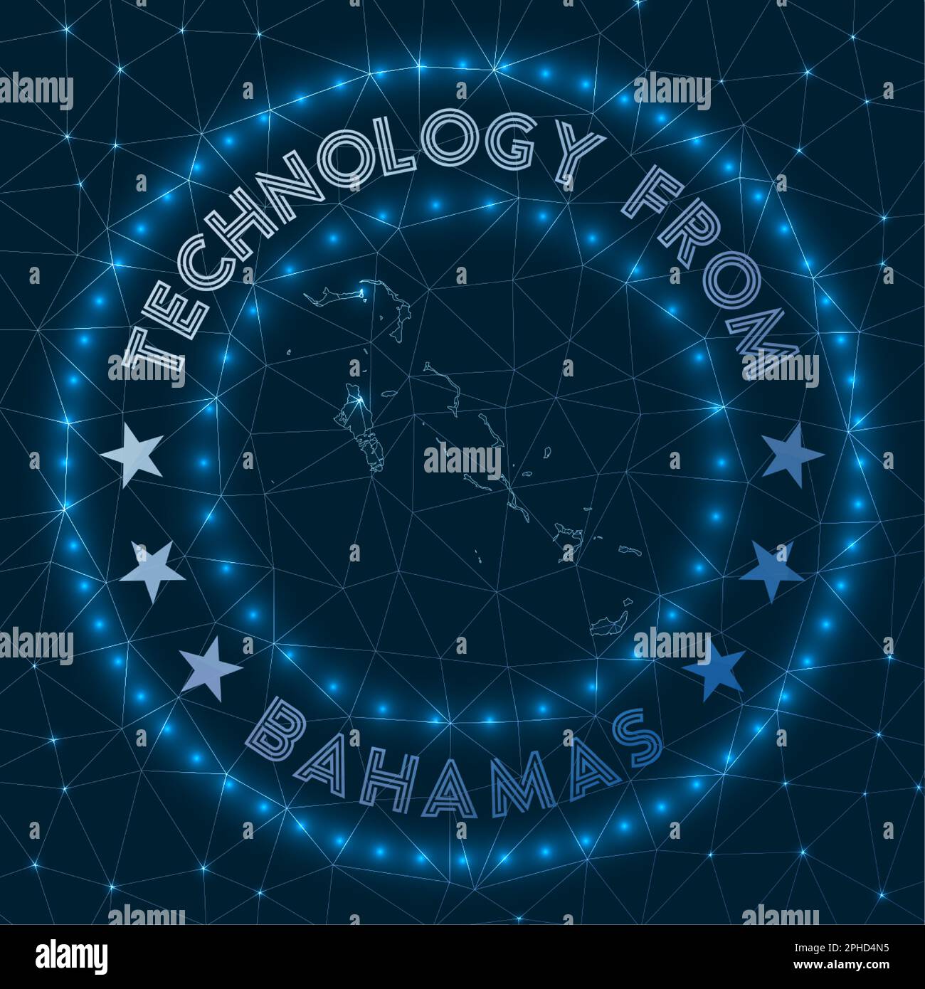 Bahamas from space Stock Vector Images - Alamy