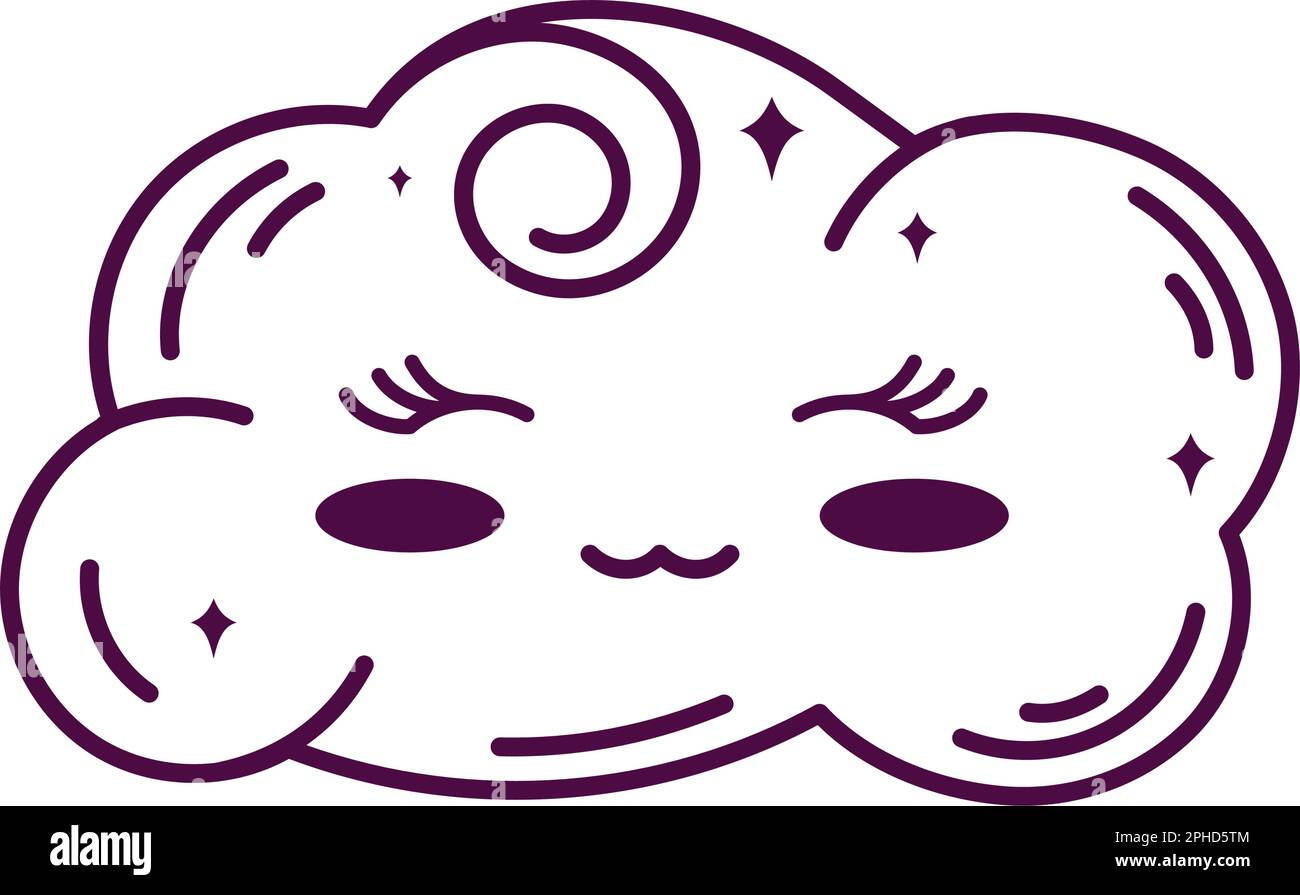 cute cloud sky Stock Vector Image & Art - Alamy