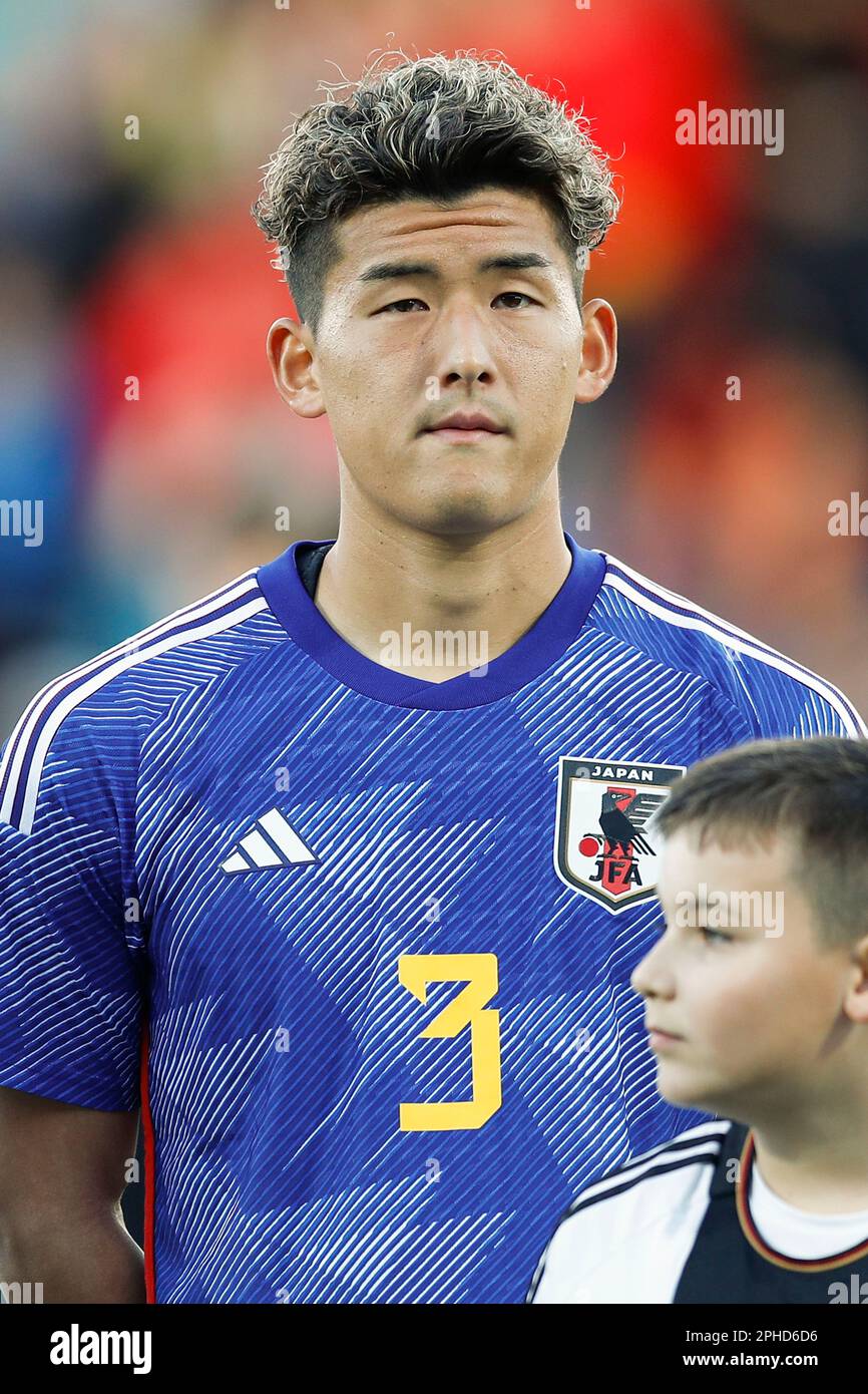 Frankfurt, Germany. Credit: D. 24th Mar, 2023. Ryuya Nishio (JPN) Football/Soccer : Under-21 ...