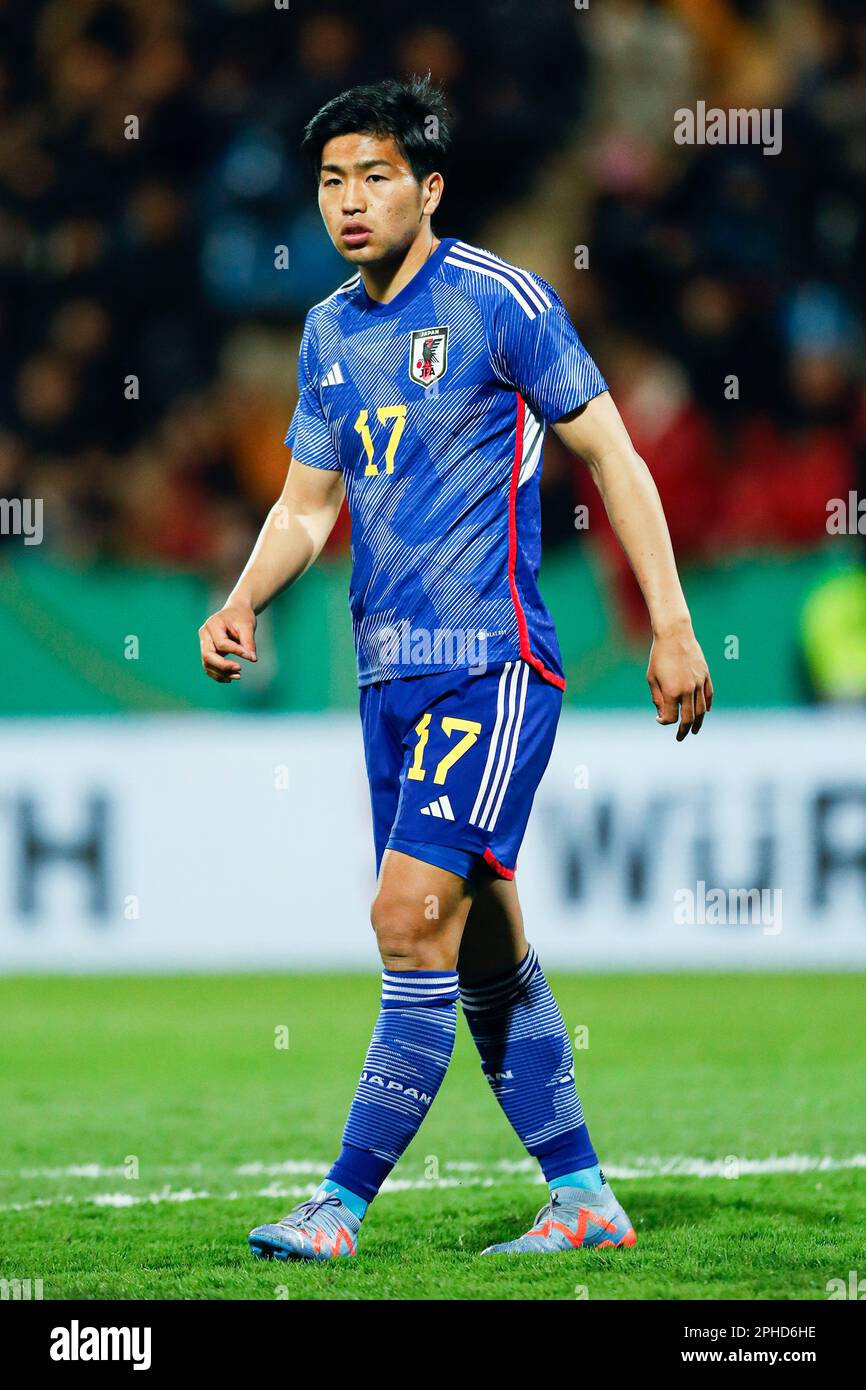 Frankfurt, Germany. Credit: D. 24th Mar, 2023. Yudai Kimura (JPN) Football/Soccer : Under-21 ...