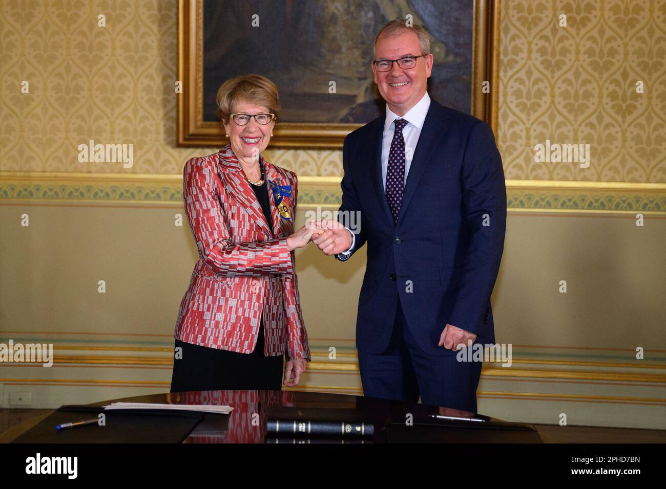NSW Attorney General Michael Daley is officially sworn in by NSW ...