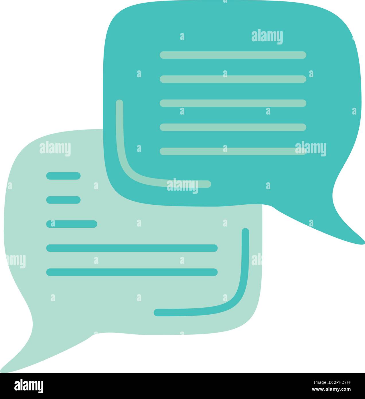 chat bubble mobile app Stock Vector Image & Art - Alamy