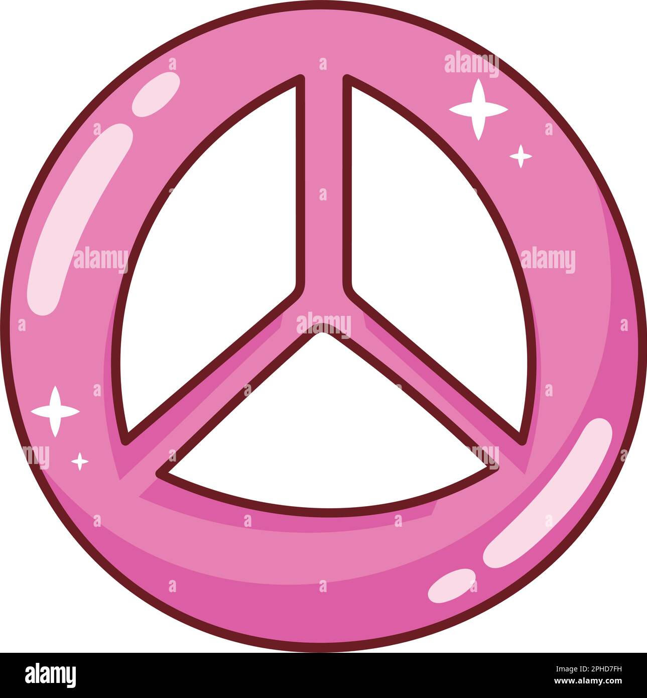 peace retro and nostalgic symbol Stock Vector Image & Art - Alamy