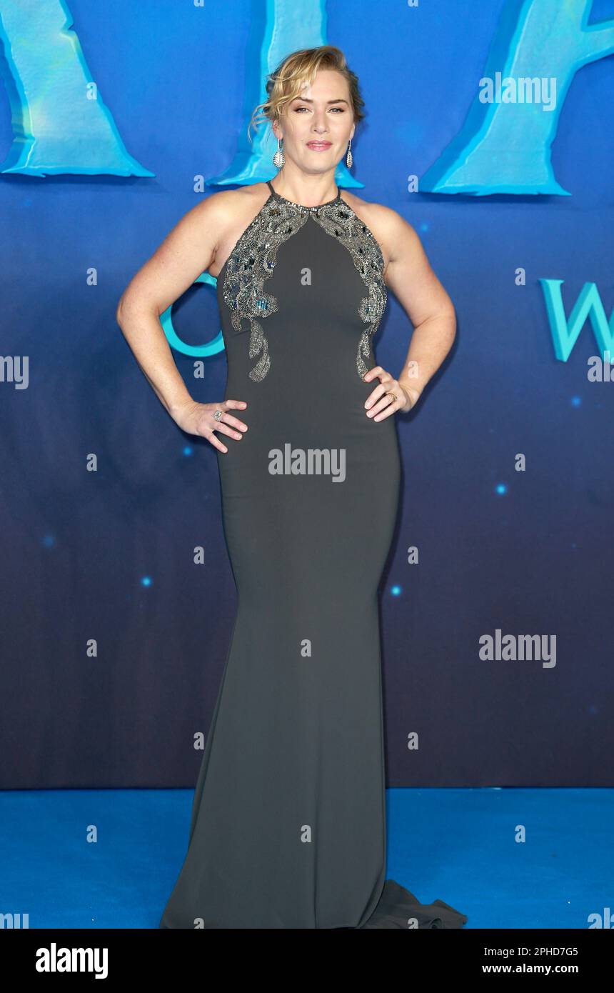 Kate Winslet attends The World Premiere of "Avatar: The Way of Water ...