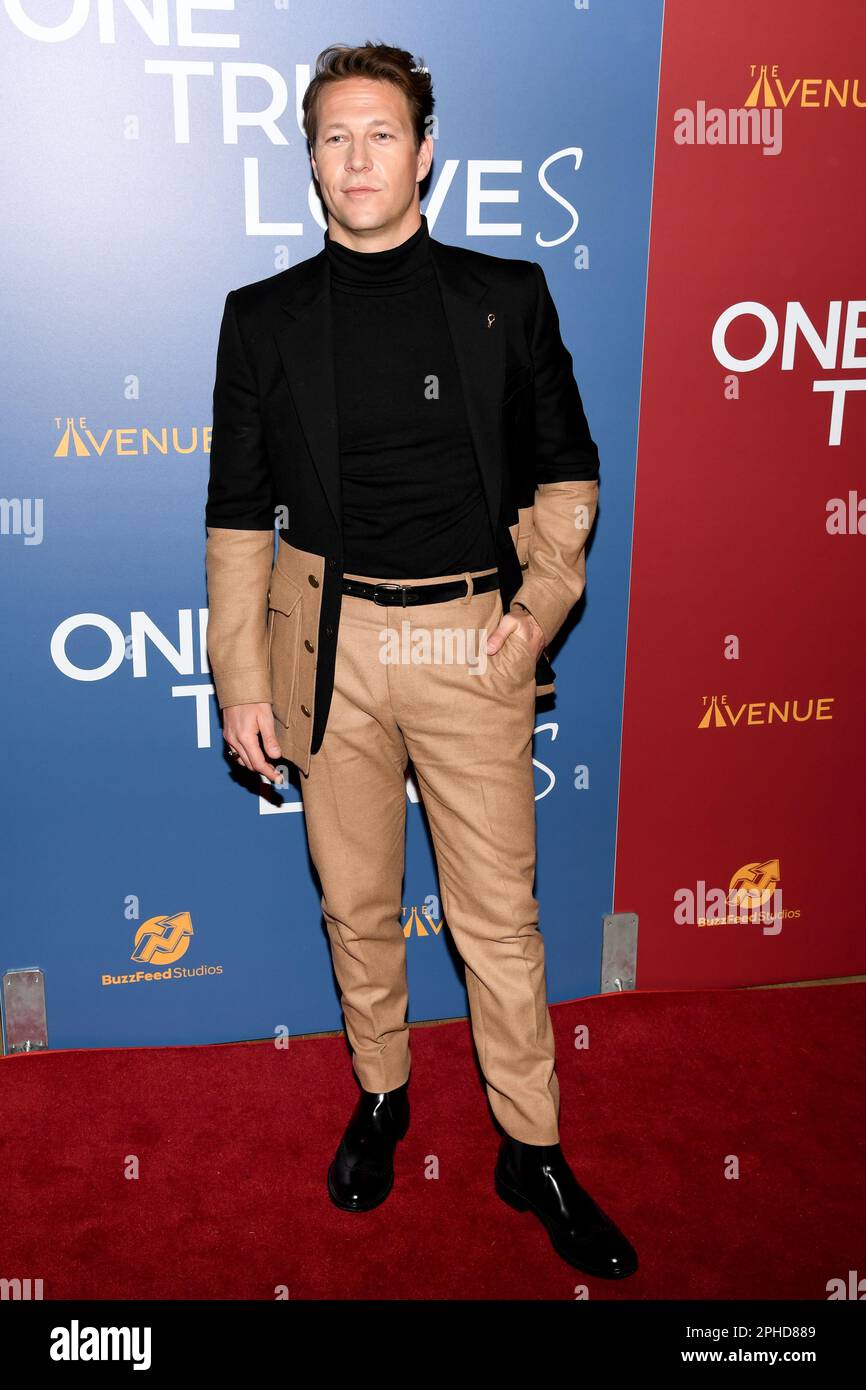 New York, USA. 27th Mar, 2023. Luke Bracey attends the 'One True Loves ...