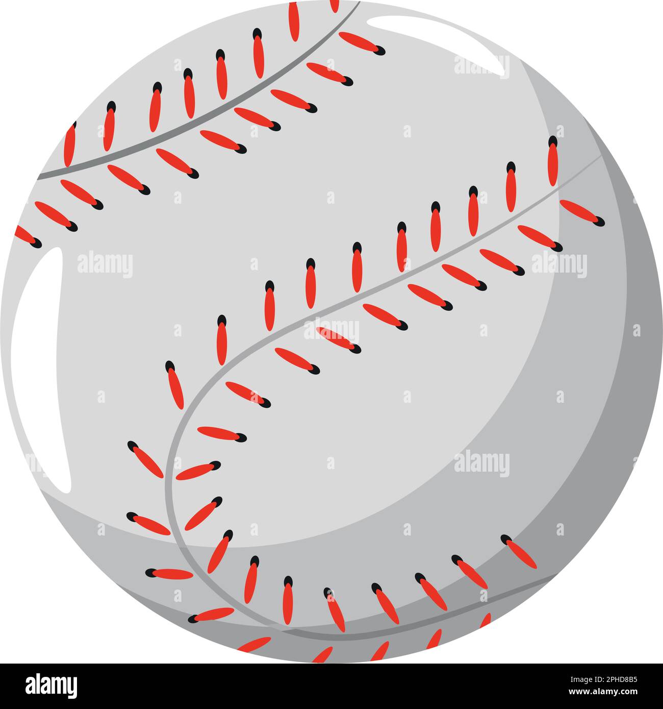 baseball ball sport Stock Vector Image & Art - Alamy