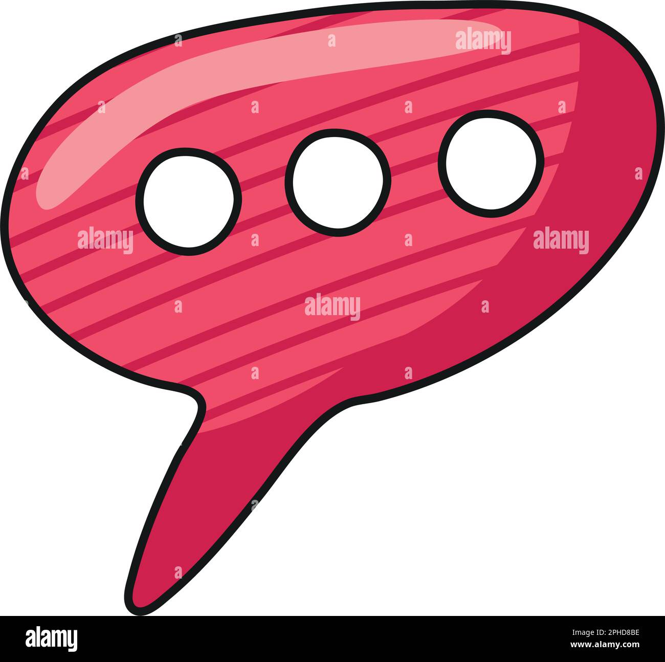 speech bubble retro and nostalgic Stock Vector Image & Art - Alamy