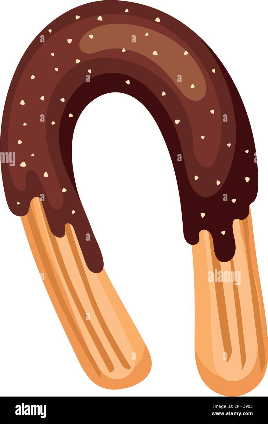 Sweet snack of chocolate Stock Vector Image & Art - Alamy