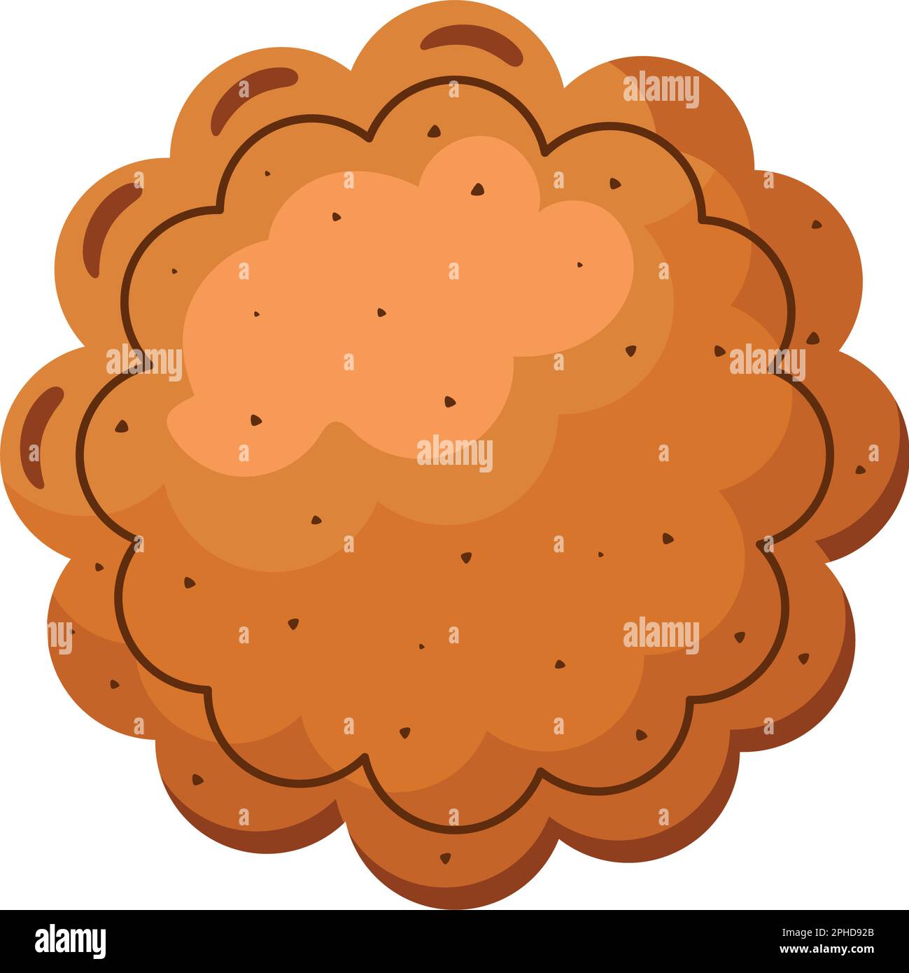 cookie baked cartoon Stock Vector Image & Art - Alamy