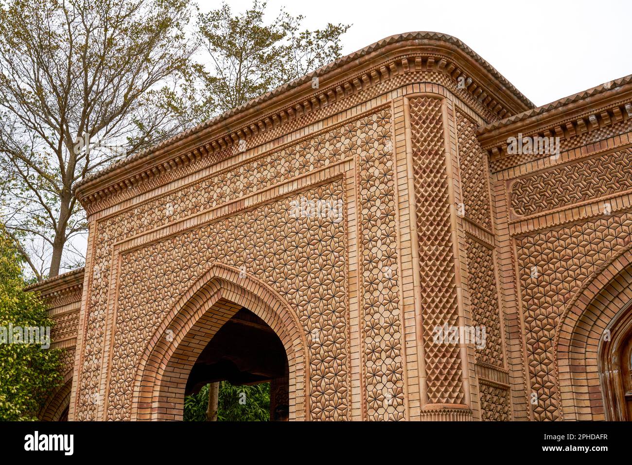 Residential Buildings with Ethnic Style in Xinjiang Stock Photo - Alamy