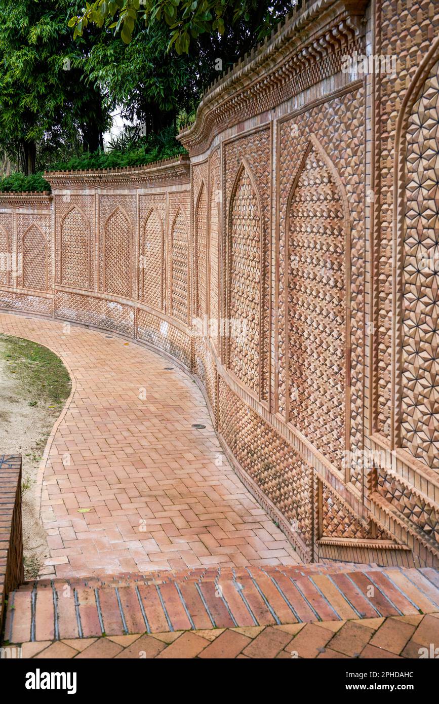Residential Buildings with Ethnic Style in Xinjiang Stock Photo - Alamy