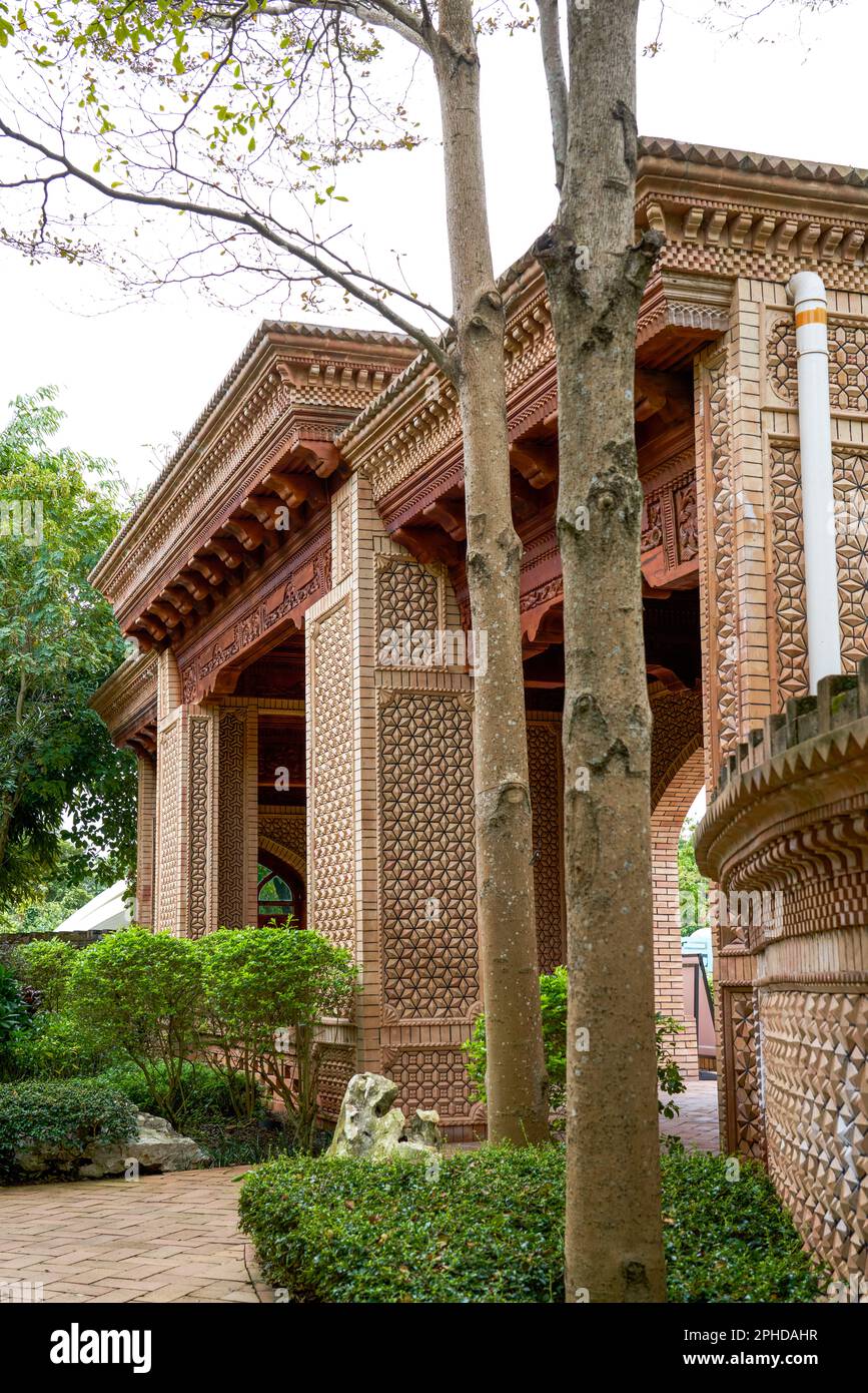 Residential Buildings with Ethnic Style in Xinjiang Stock Photo - Alamy