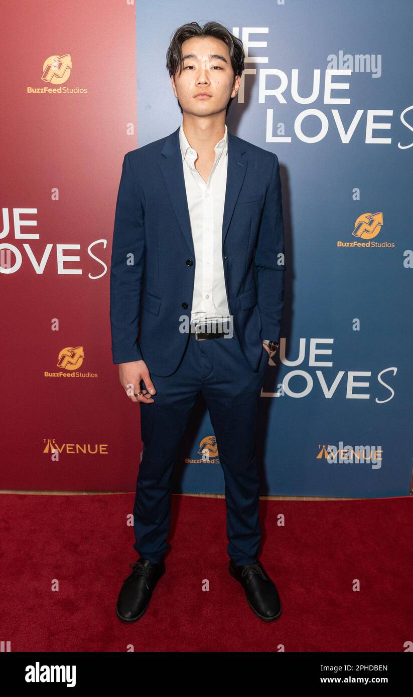 New York, USA. 27th Mar, 2023. Phinehas Yoon attends premiere of One True Loves in The Whitby ...