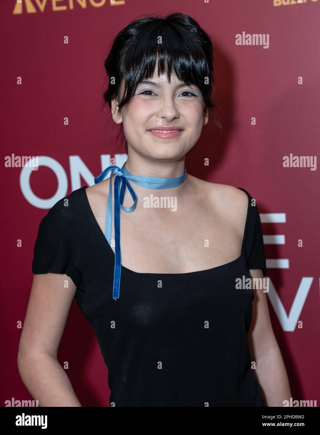 New York, USA. 27th Mar, 2023. Oona Yaffe attends premiere of One True ...
