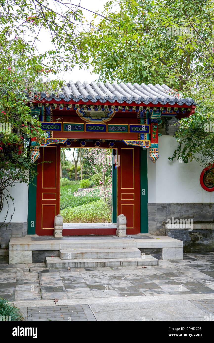 Ancient buildings of luxurious ancient Chinese traditional royal ...