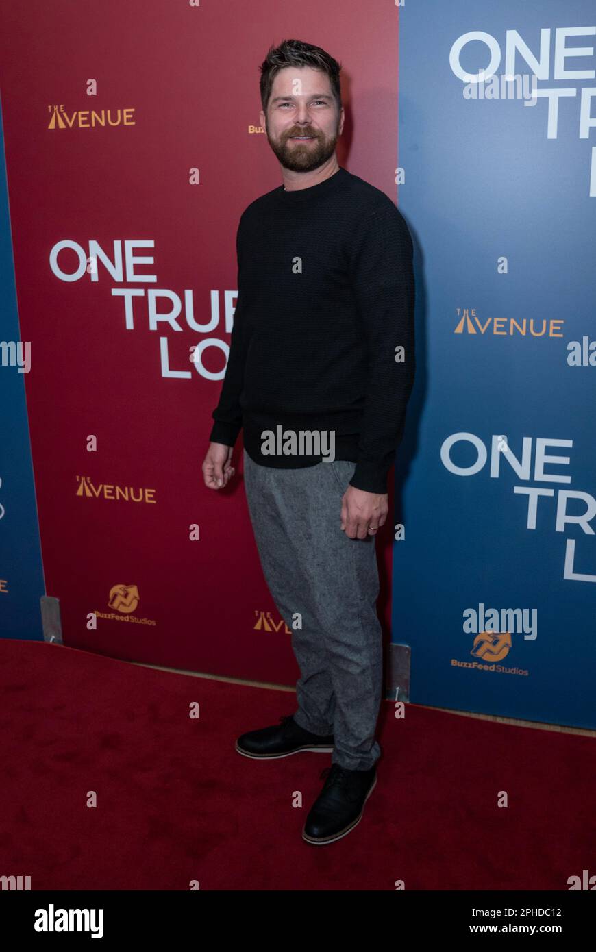 New York, USA. 27th Mar, 2023. Alex Jenkins Reid attends premiere of ...