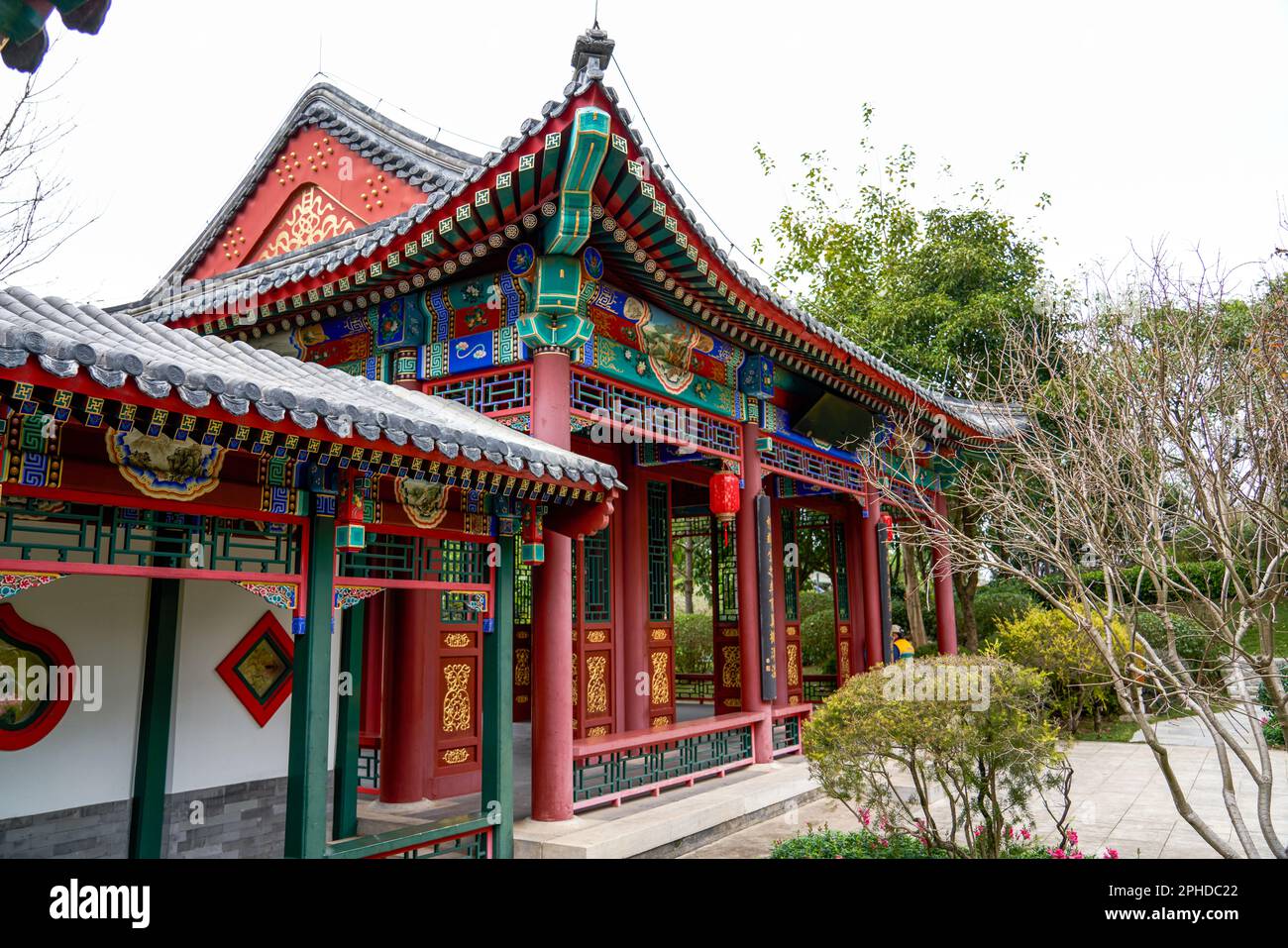 Ancient buildings of luxurious ancient Chinese traditional royal ...